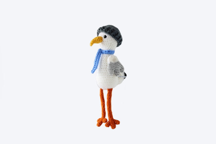 Gulliver the Seagull Plushie - Crochet Pattern – The Blue Elephants