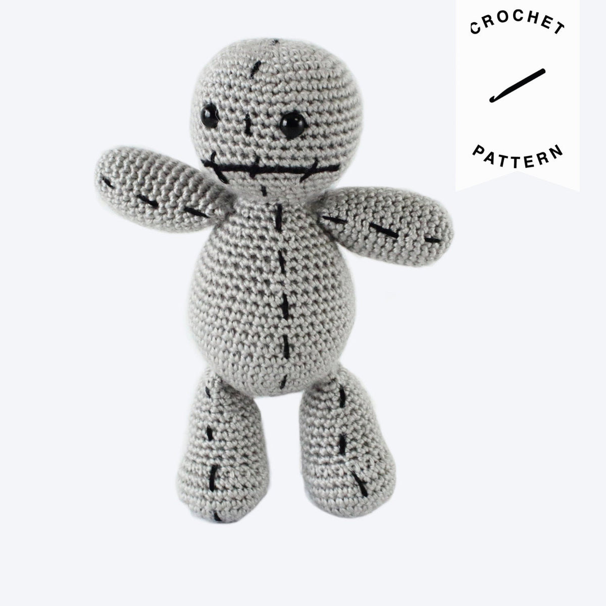 Scrap the Voodoo Doll - Crochet Pattern – The Blue Elephants